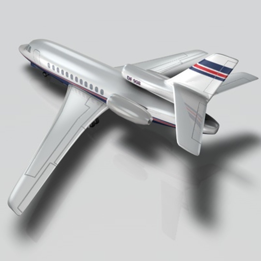 3d Dassault Falcon 900