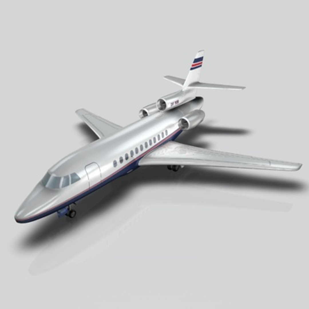 3d Dassault Falcon 900