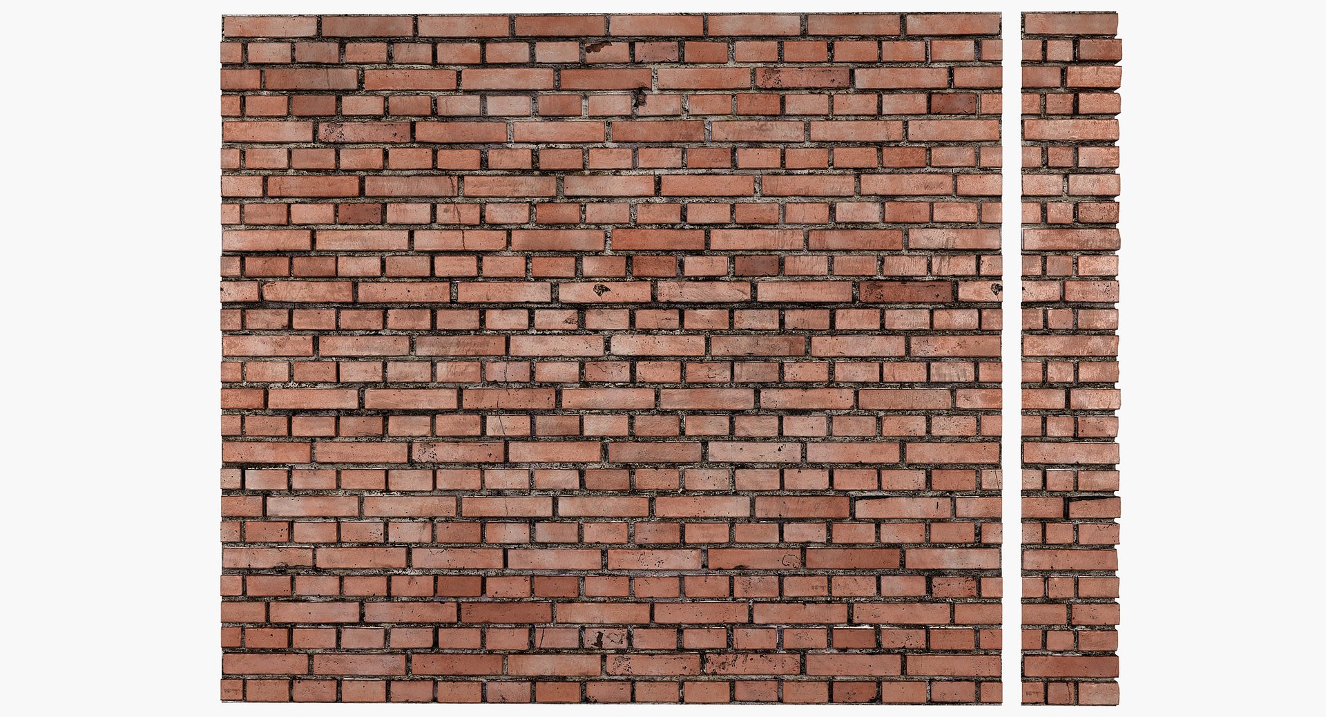 3d Brick Wall Seamless Tiling
