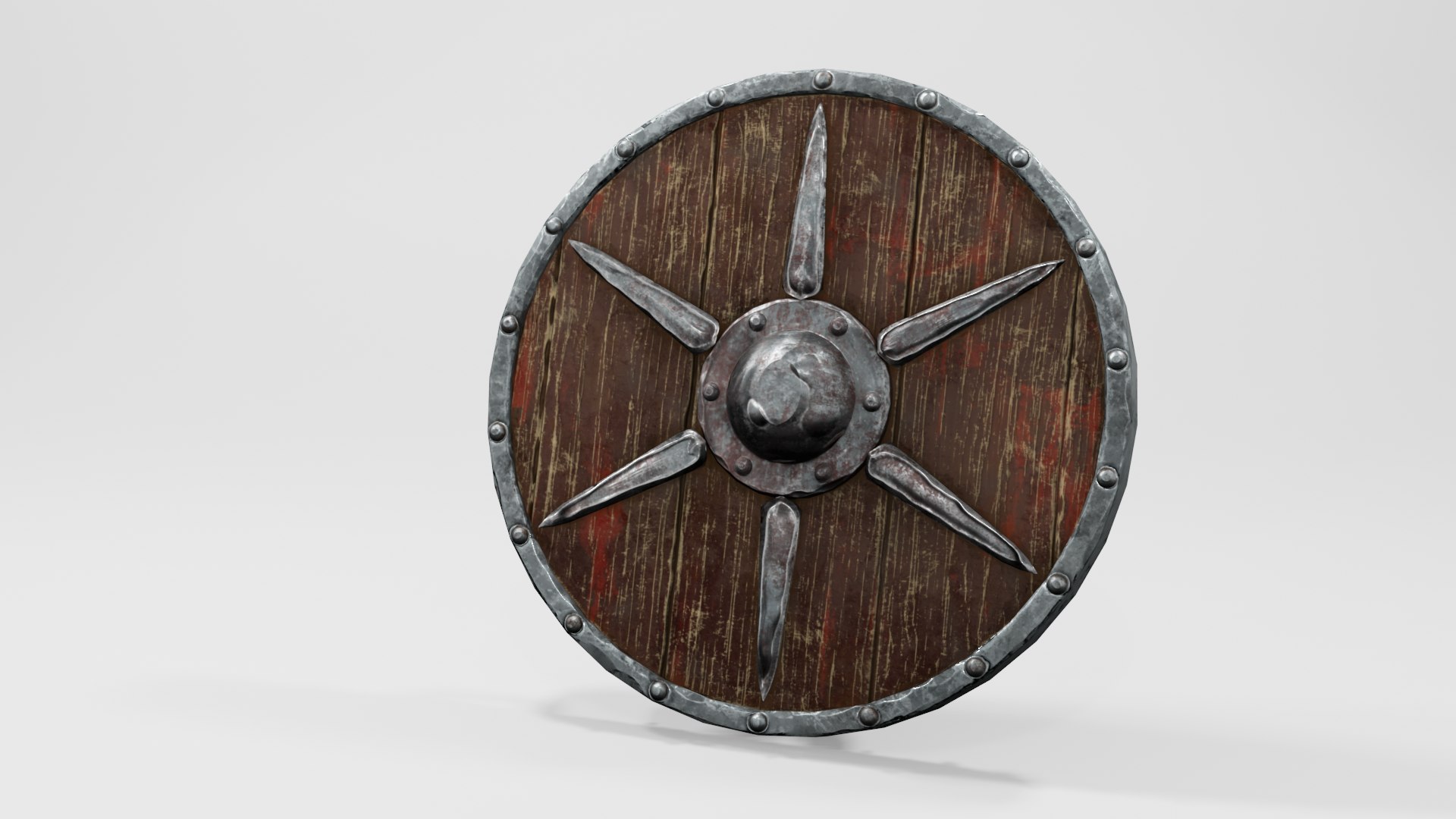 Game Ready Low Poly Fantasy Shield 3D Model - TurboSquid 2077772