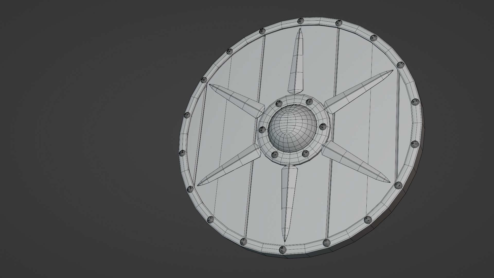 Game Ready Low Poly Fantasy Shield 3D Model - TurboSquid 2077772