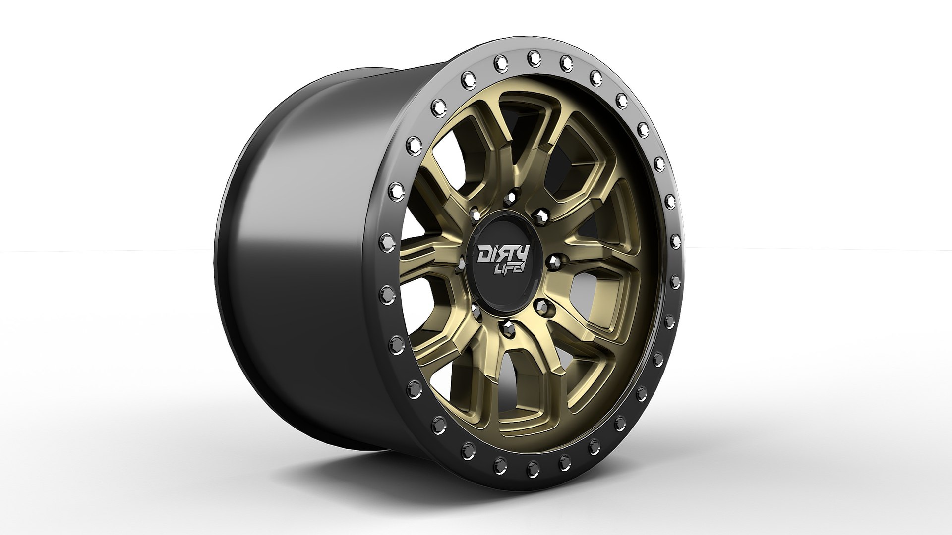 3D Model Dirty Life DT1 Off Road Rim - TurboSquid 1933797