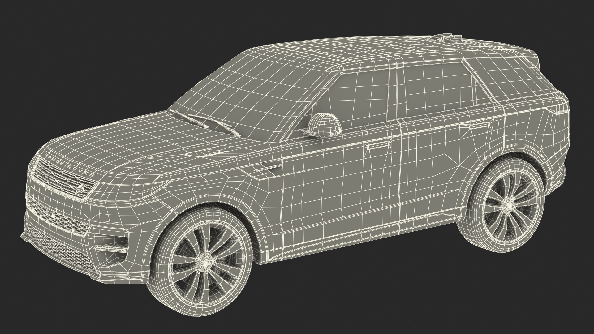 Light Grey Range Rover Sport SUV 2023 Rigged For Maya 3D - TurboSquid ...