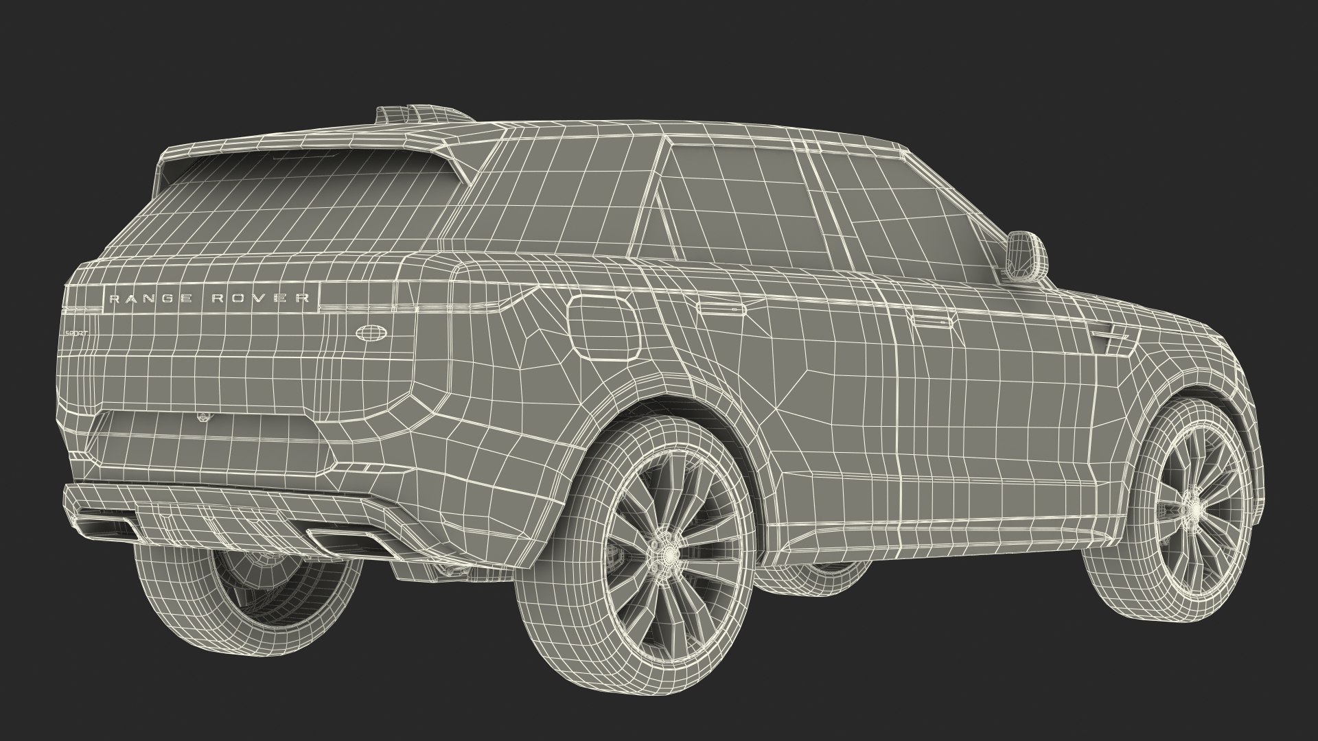 Light Grey Range Rover Sport SUV 2023 Rigged For Maya 3D - TurboSquid ...