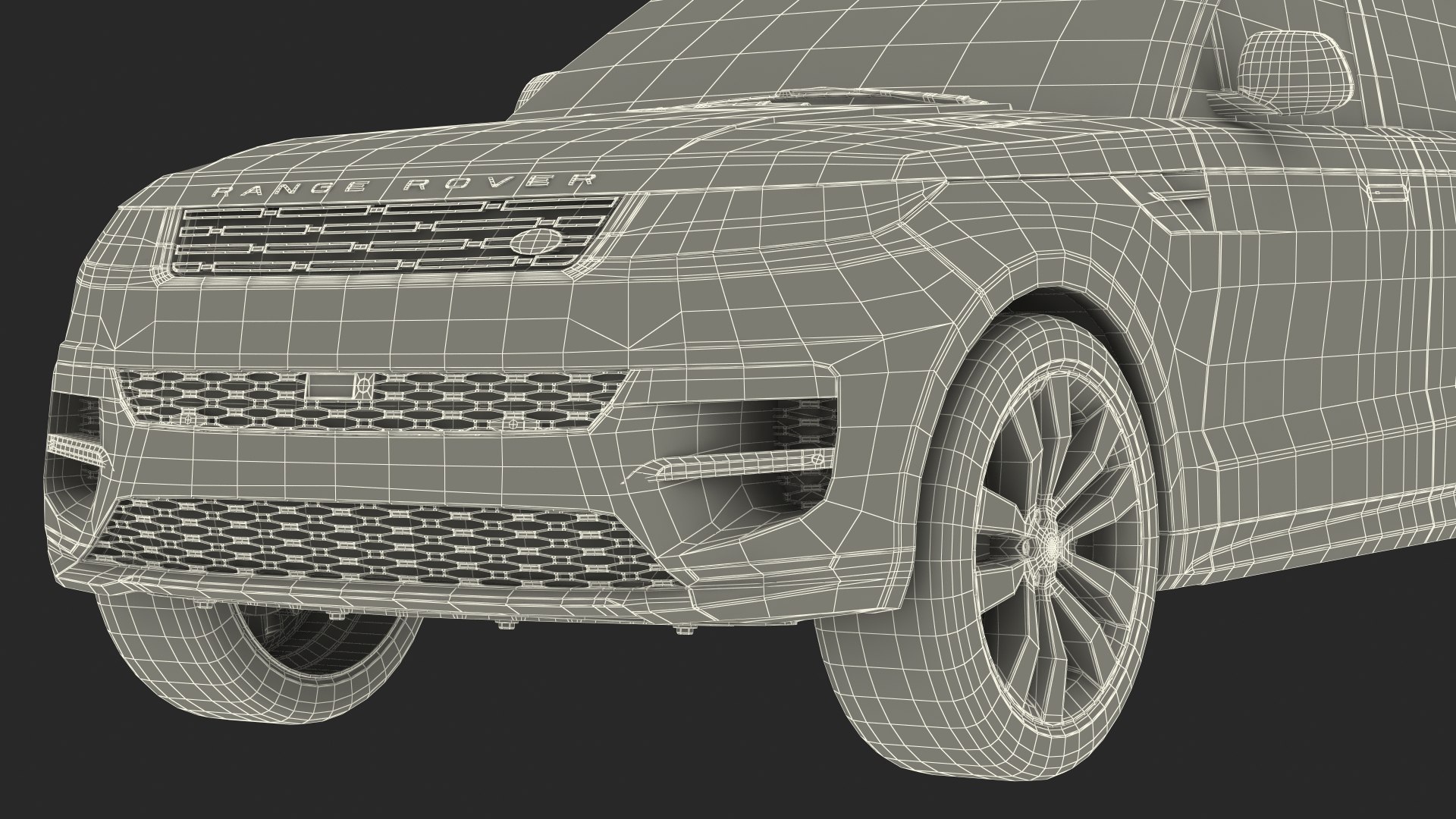 Light Grey Range Rover Sport SUV 2023 Rigged For Maya 3D - TurboSquid ...
