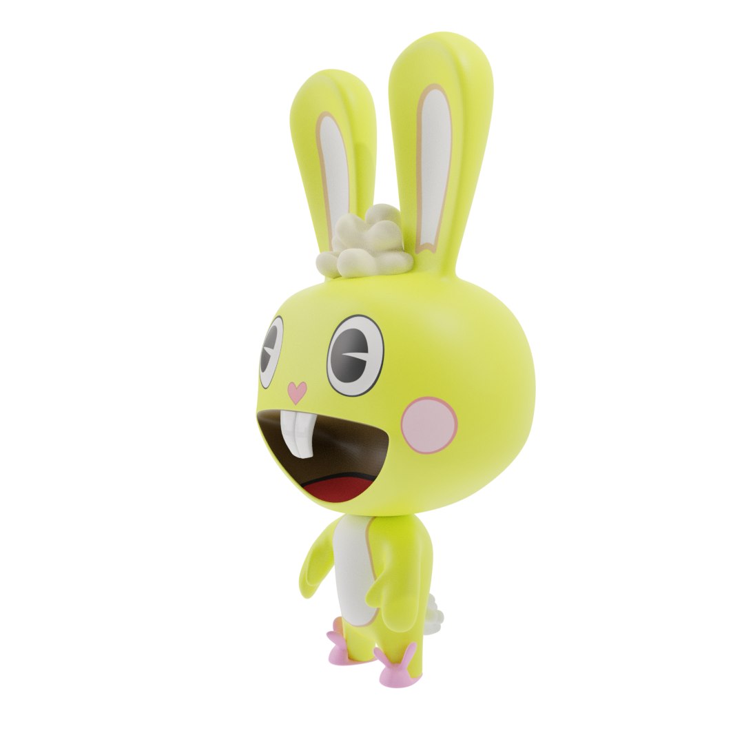 Cuddles 3D Model - TurboSquid 1462338