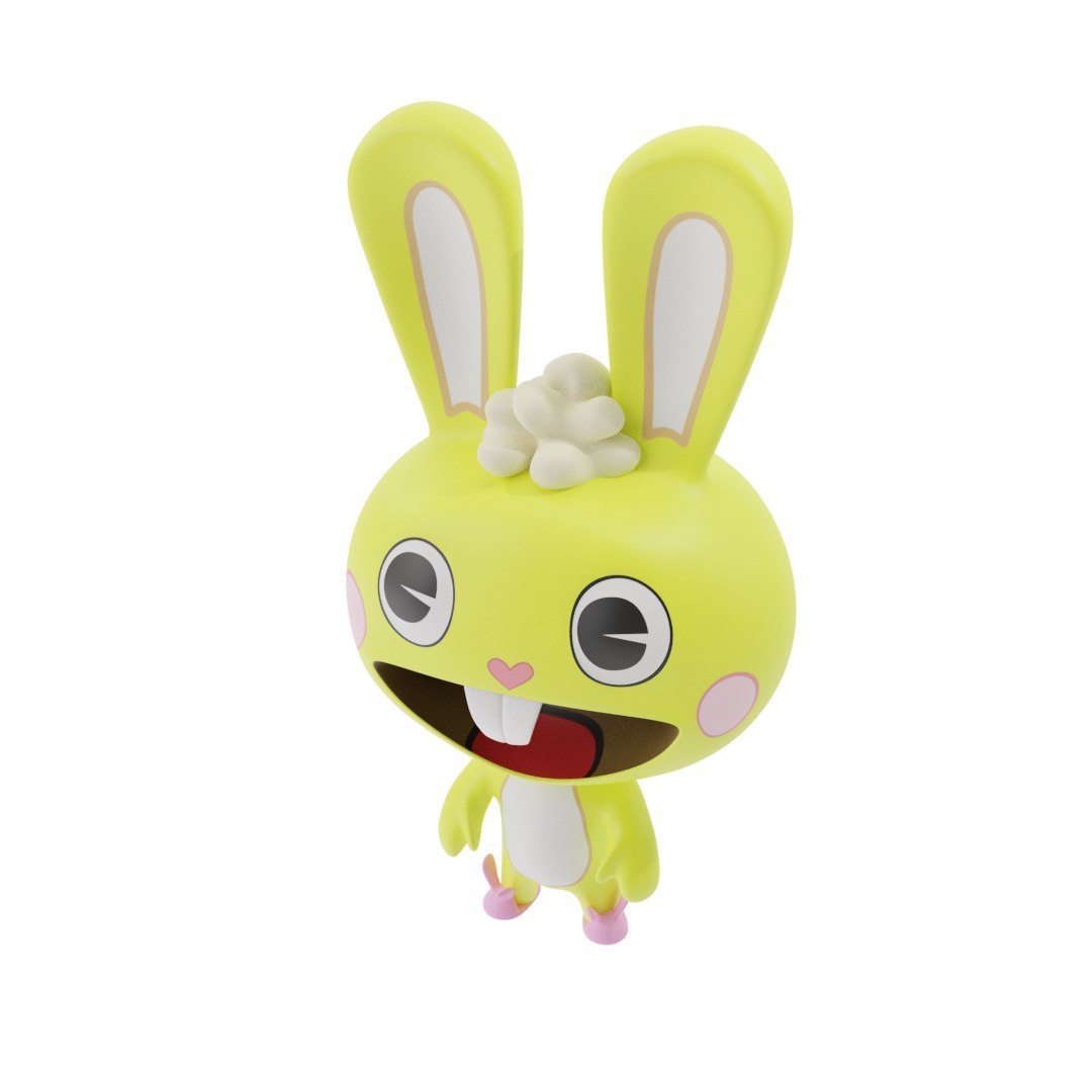Cuddles 3D Model - TurboSquid 1462338
