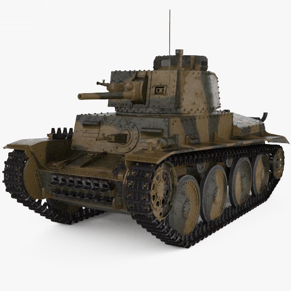 3D model ww2 german panzer 35 - TurboSquid 1546707