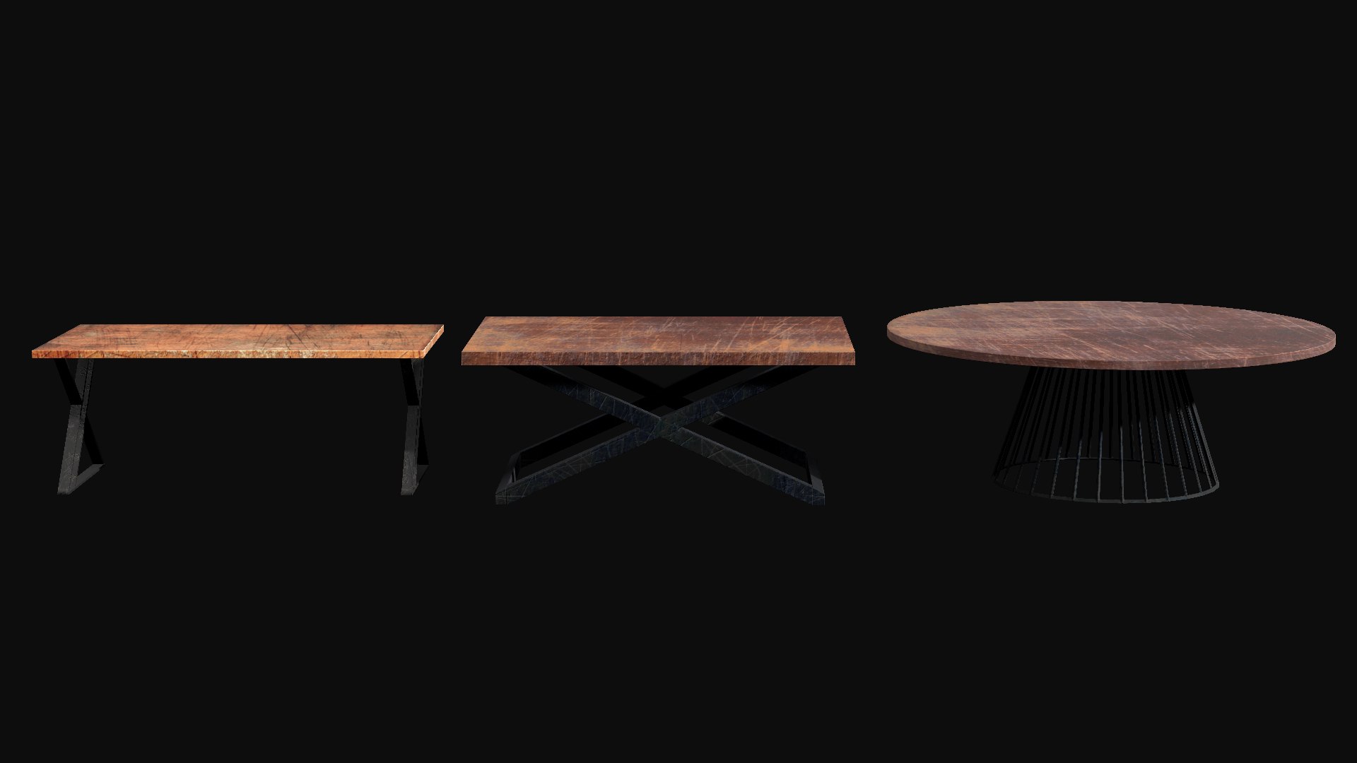 3D Rusty Broken Table - TurboSquid 1986463