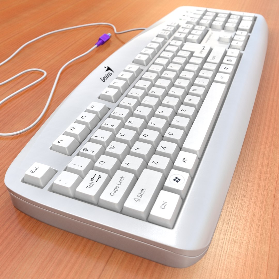 Keyboard Genius Kb-110 Keys 3d 3ds