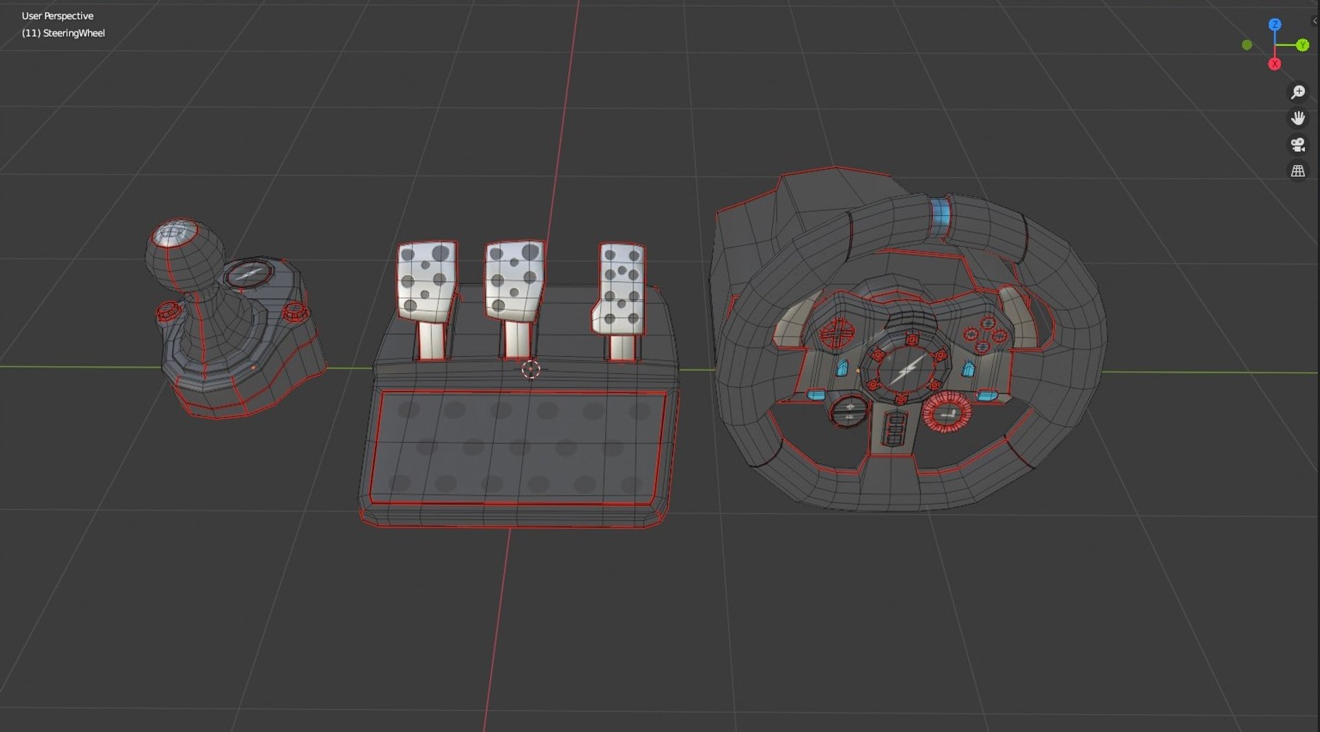 3D racing wheel - TurboSquid 1612468