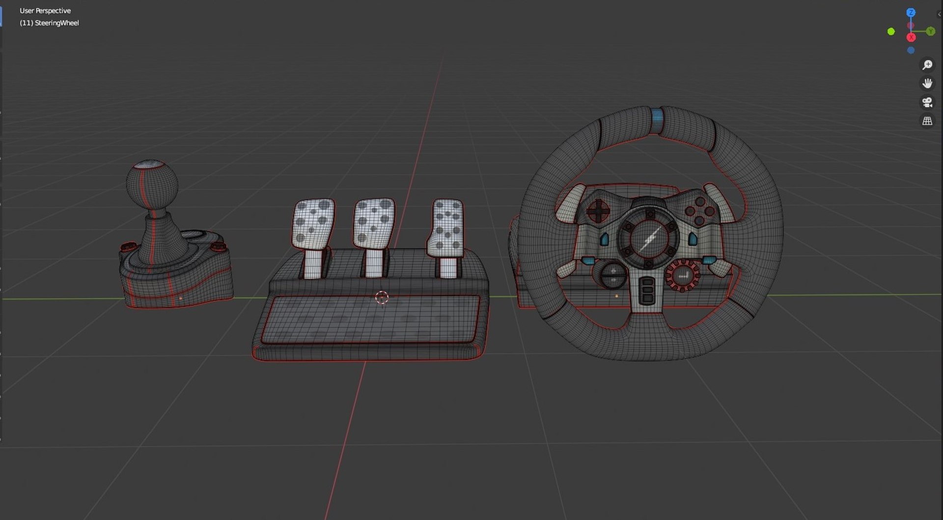 3D racing wheel - TurboSquid 1612468