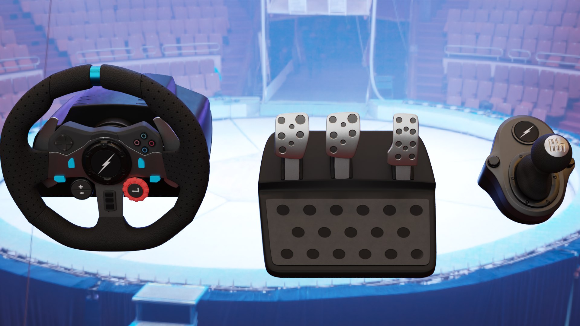 3D racing wheel - TurboSquid 1612468