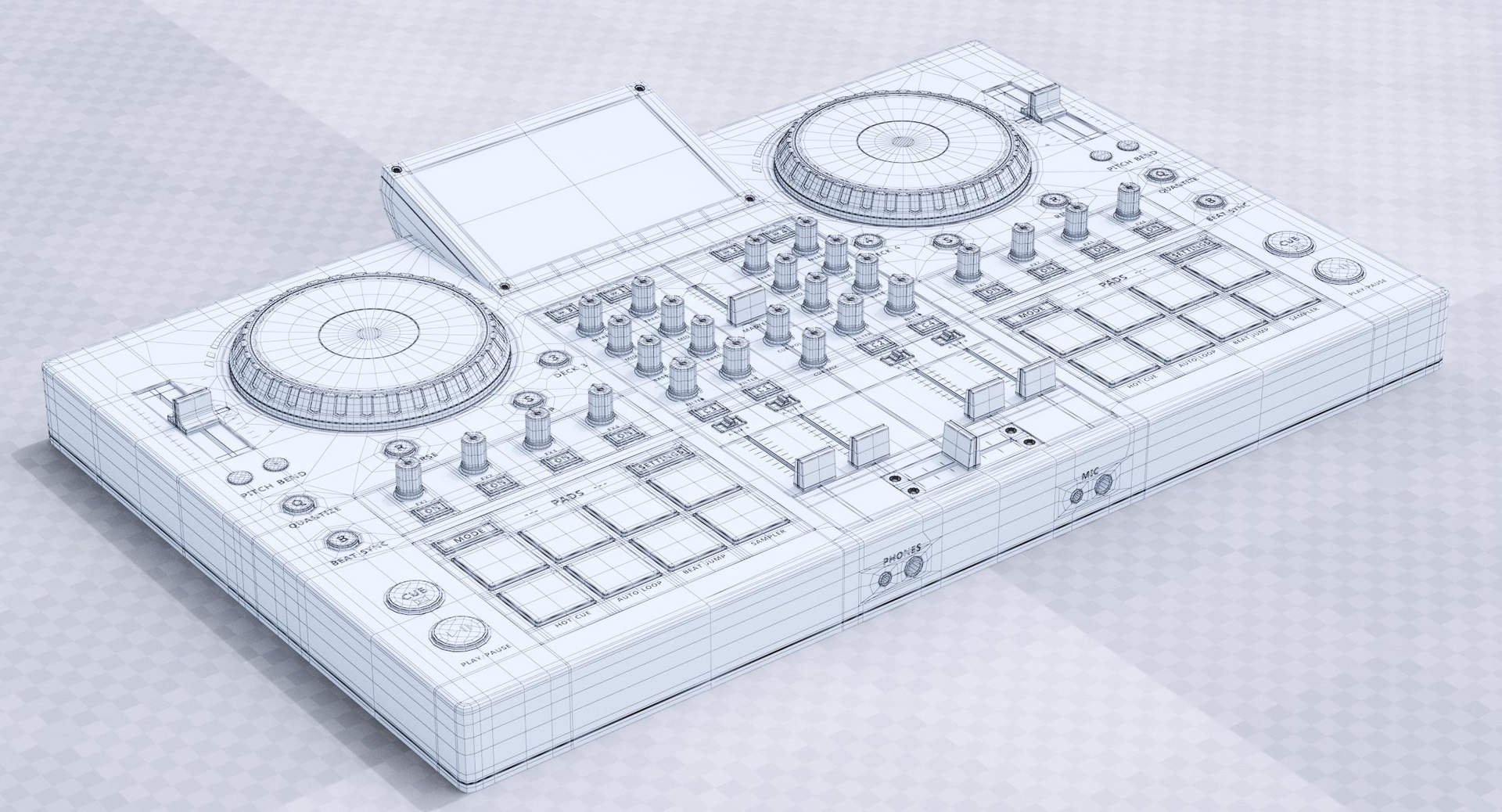 Dj Set Model - TurboSquid 1346661