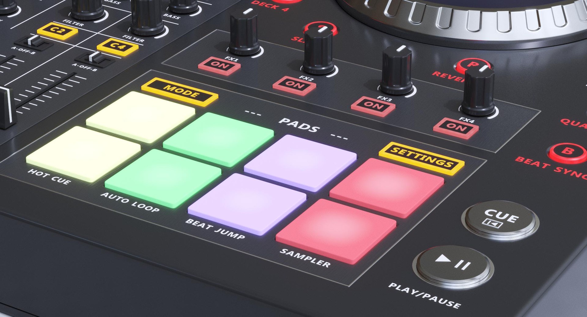 Dj Set Model - TurboSquid 1346661