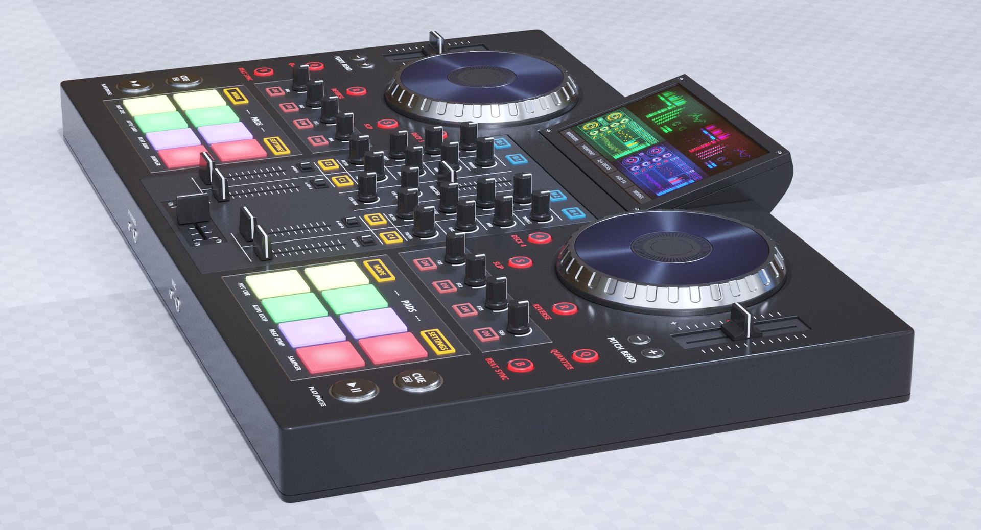 Dj Set Model - TurboSquid 1346661