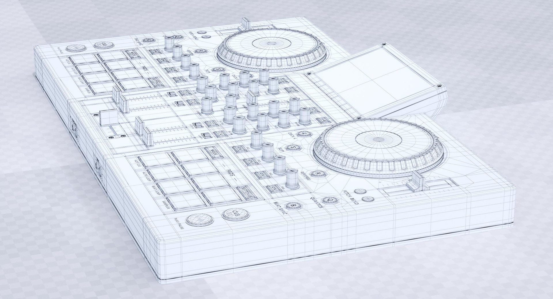 Dj Set Model - TurboSquid 1346661