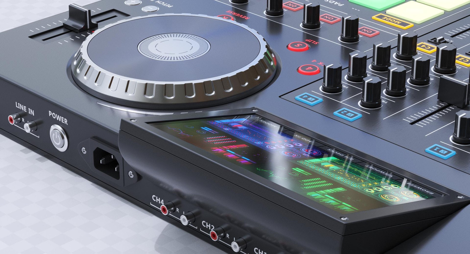 Dj Set Model - TurboSquid 1346661