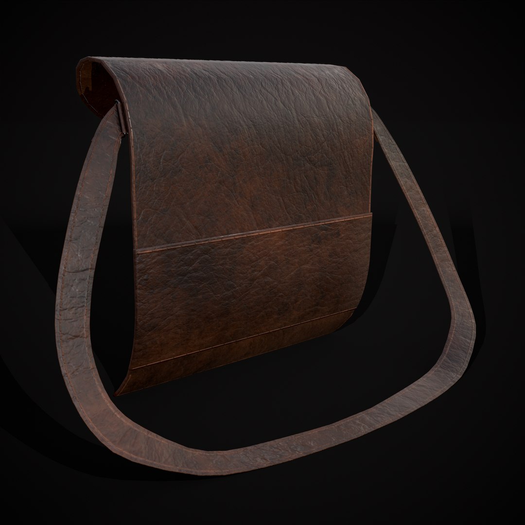 3D Leather Vial Container model - TurboSquid 2052784