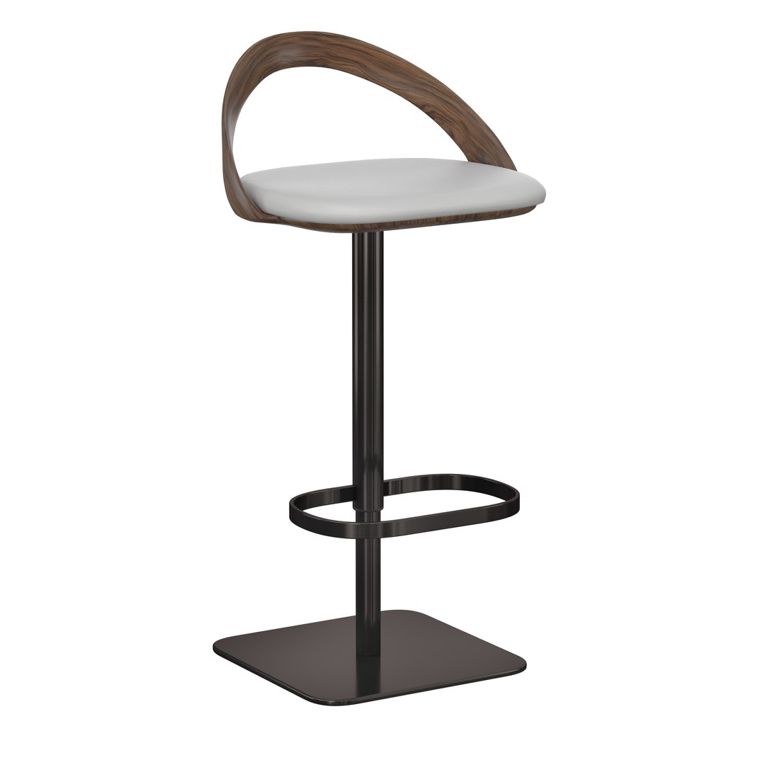 Ester Sgabello Bar Stool 3D Model - TurboSquid 1936968