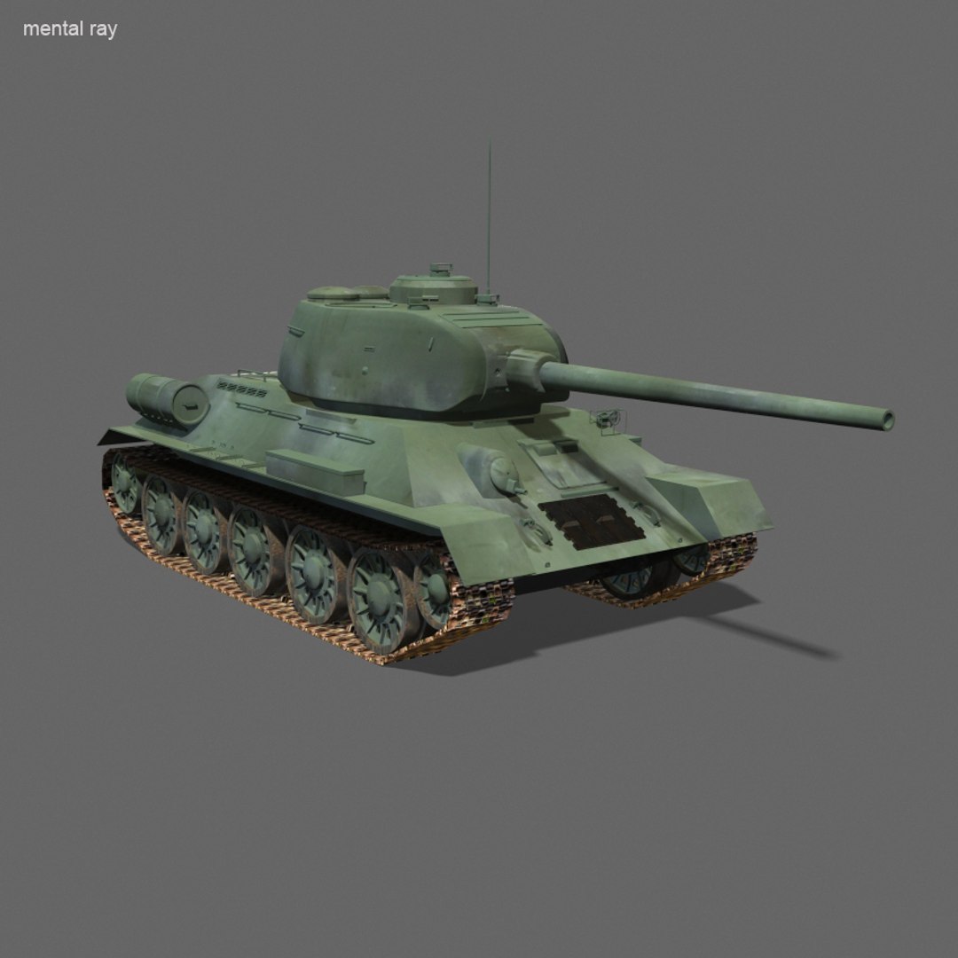 3d T-34 85