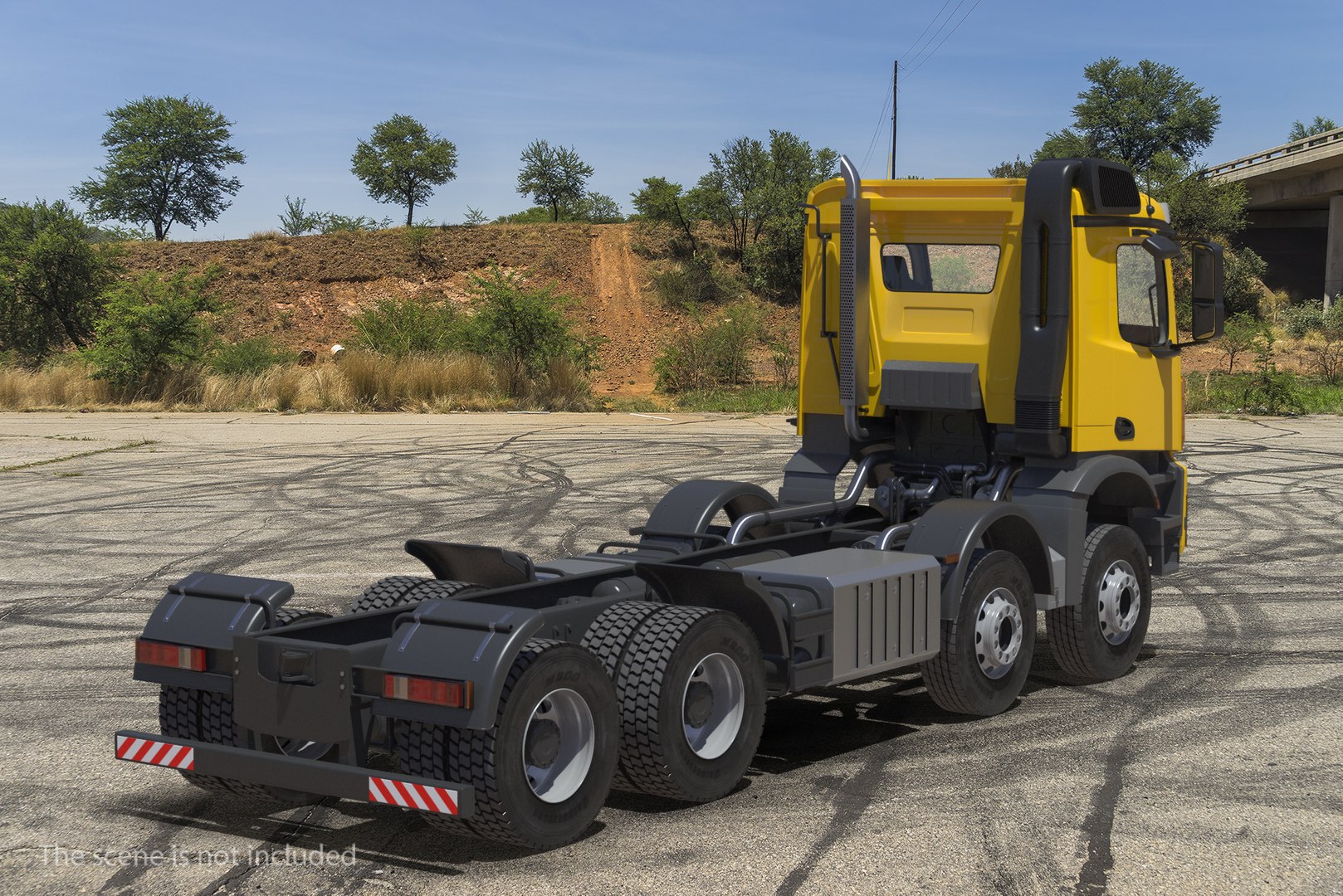 3D mercedes benz arocs 8x8 - TurboSquid 1415100