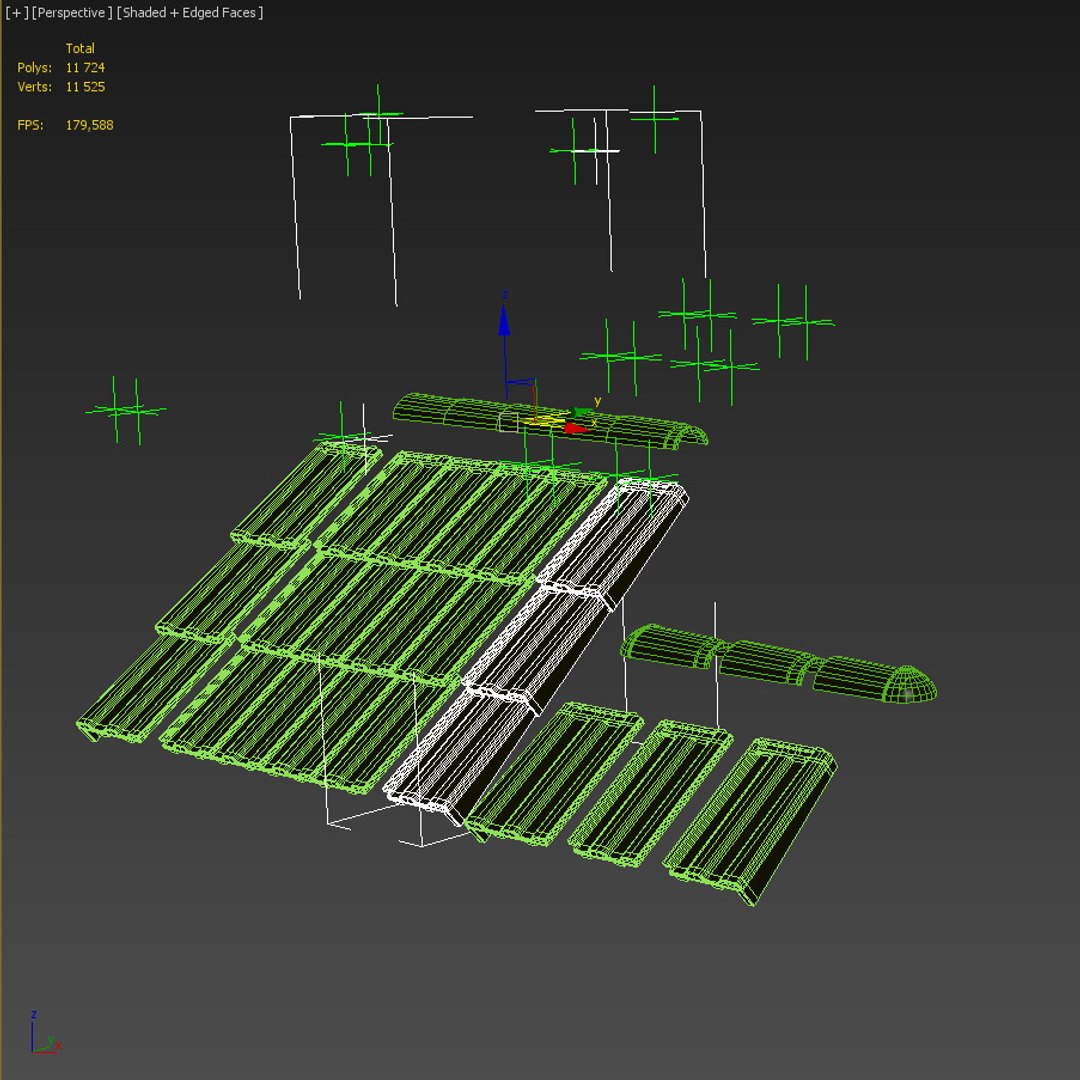 3ds Max Roof Tiles