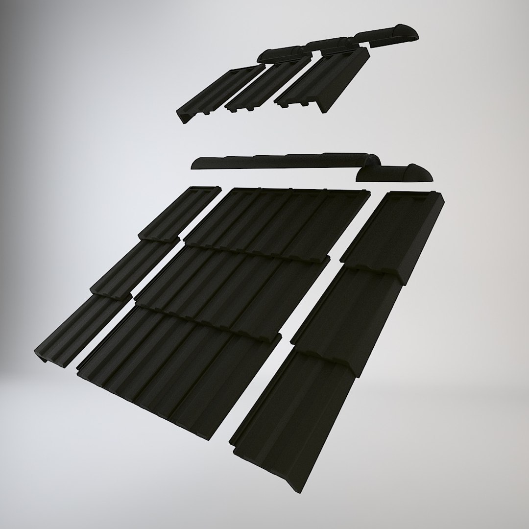 3ds Max Roof Tiles
