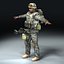 Army Infantry 3d Model