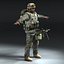 Army Infantry 3d Model