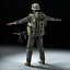 Army Infantry 3d Model