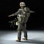 Army Infantry 3d Model