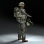 Army Infantry 3d Model