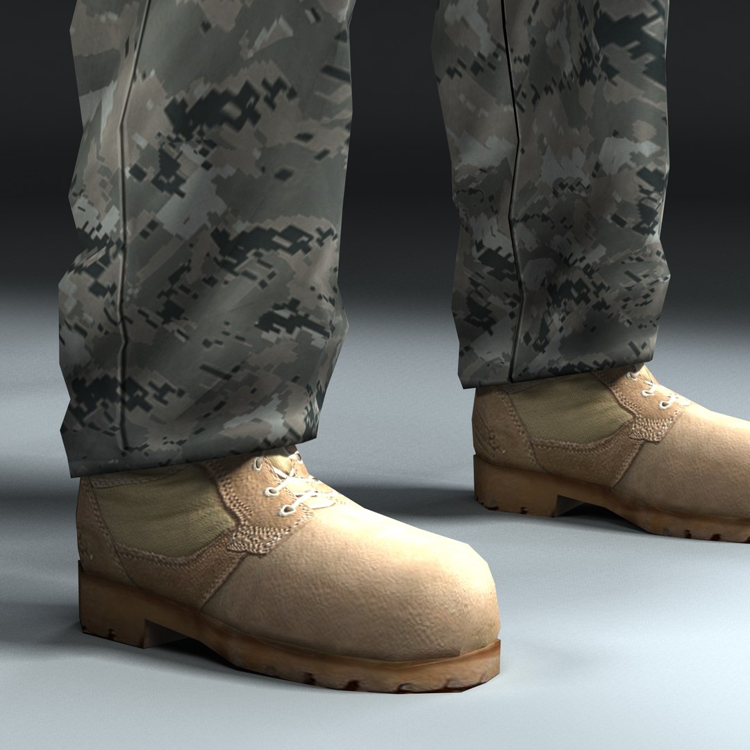 army infantry 3d model