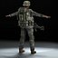 Army Infantry 3d Model