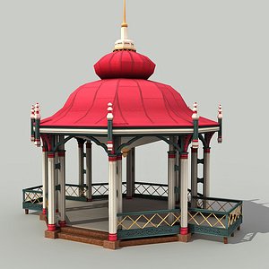 3D Bandstand Models | TurboSquid