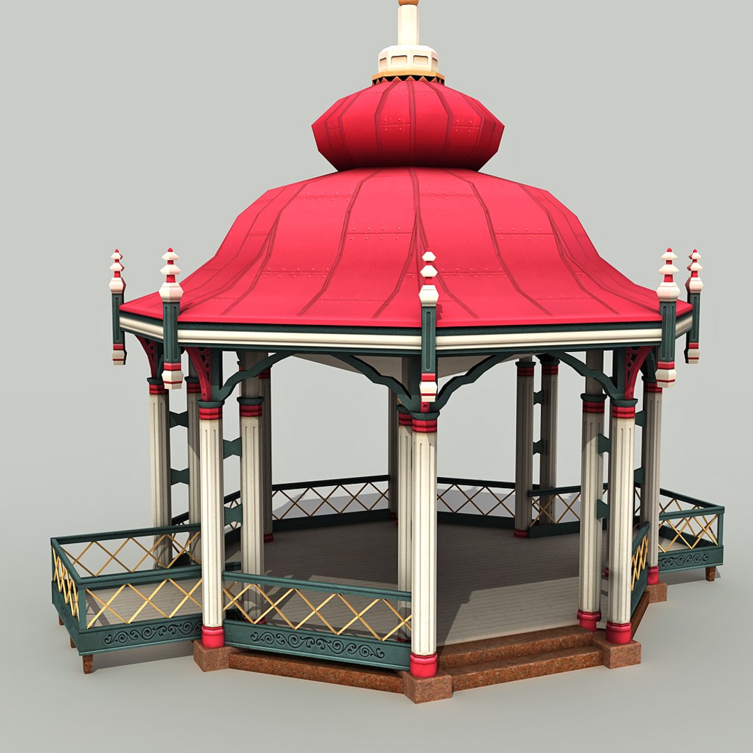 3d Model Of Gazebo
