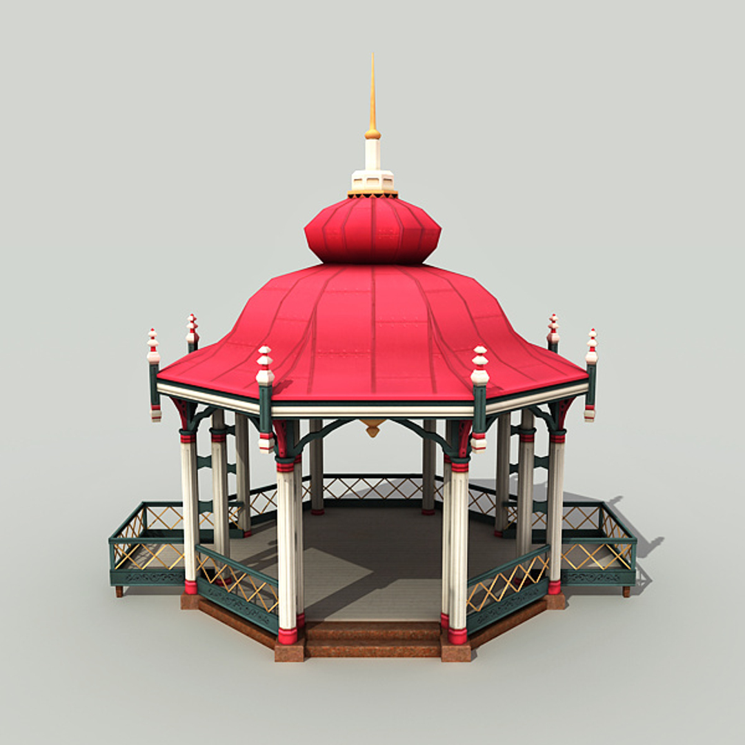 3d Model Of Gazebo