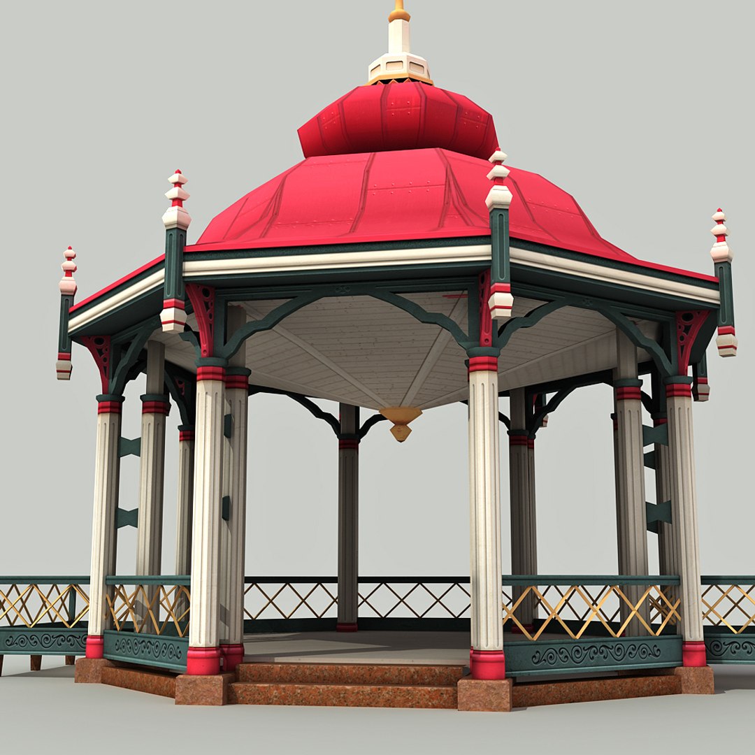 3d Model Of Gazebo