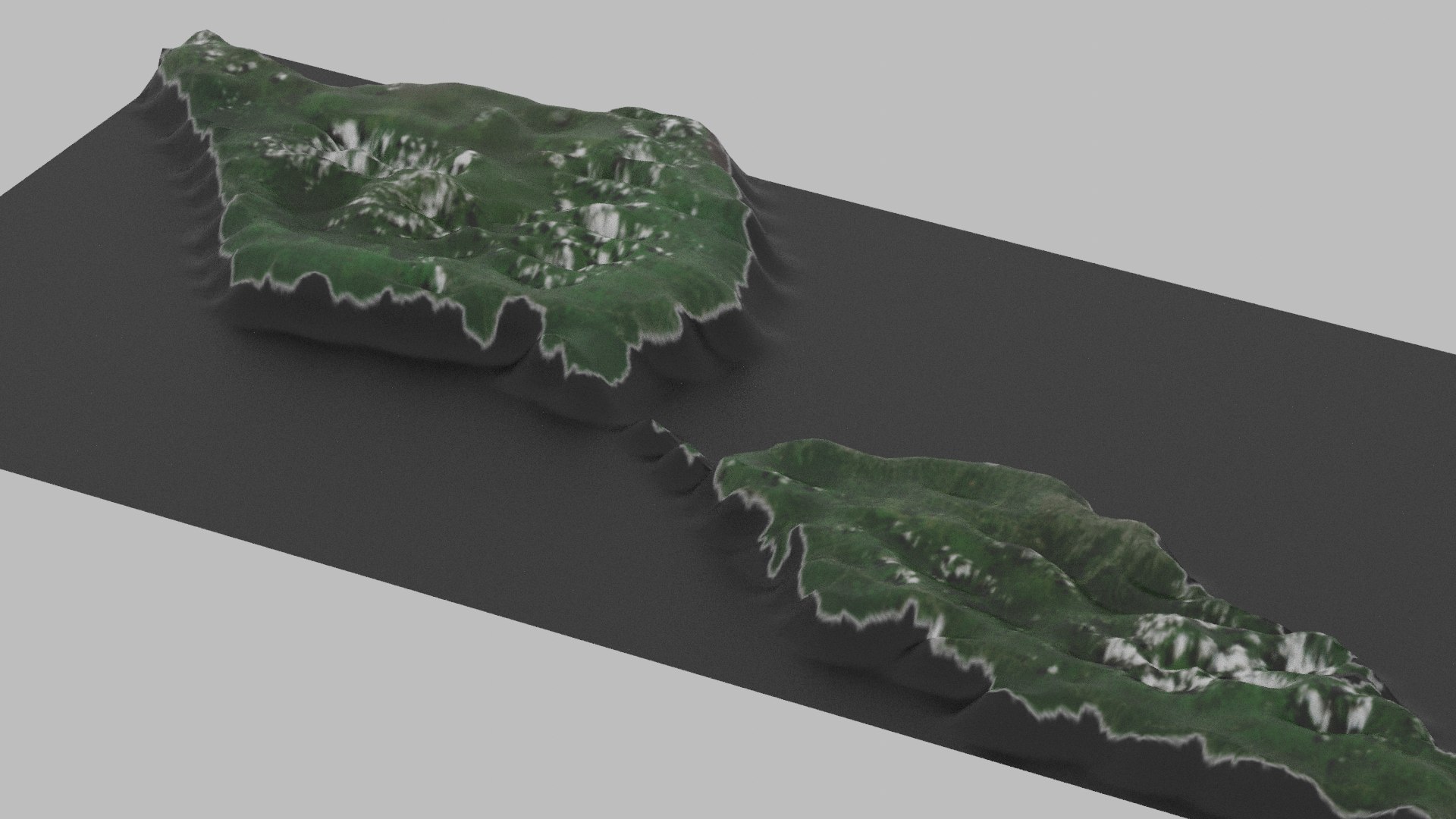 3D Model Samoa Map Country - TurboSquid 2076332