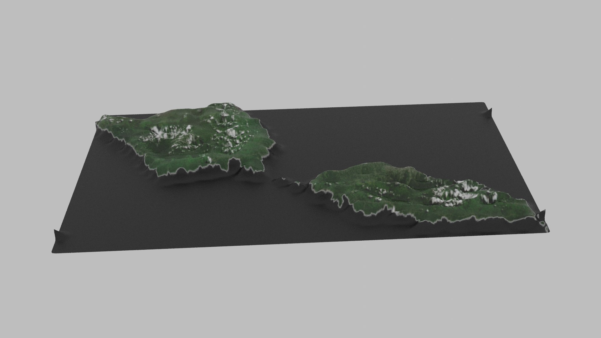 3D Model Samoa Map Country - TurboSquid 2076332