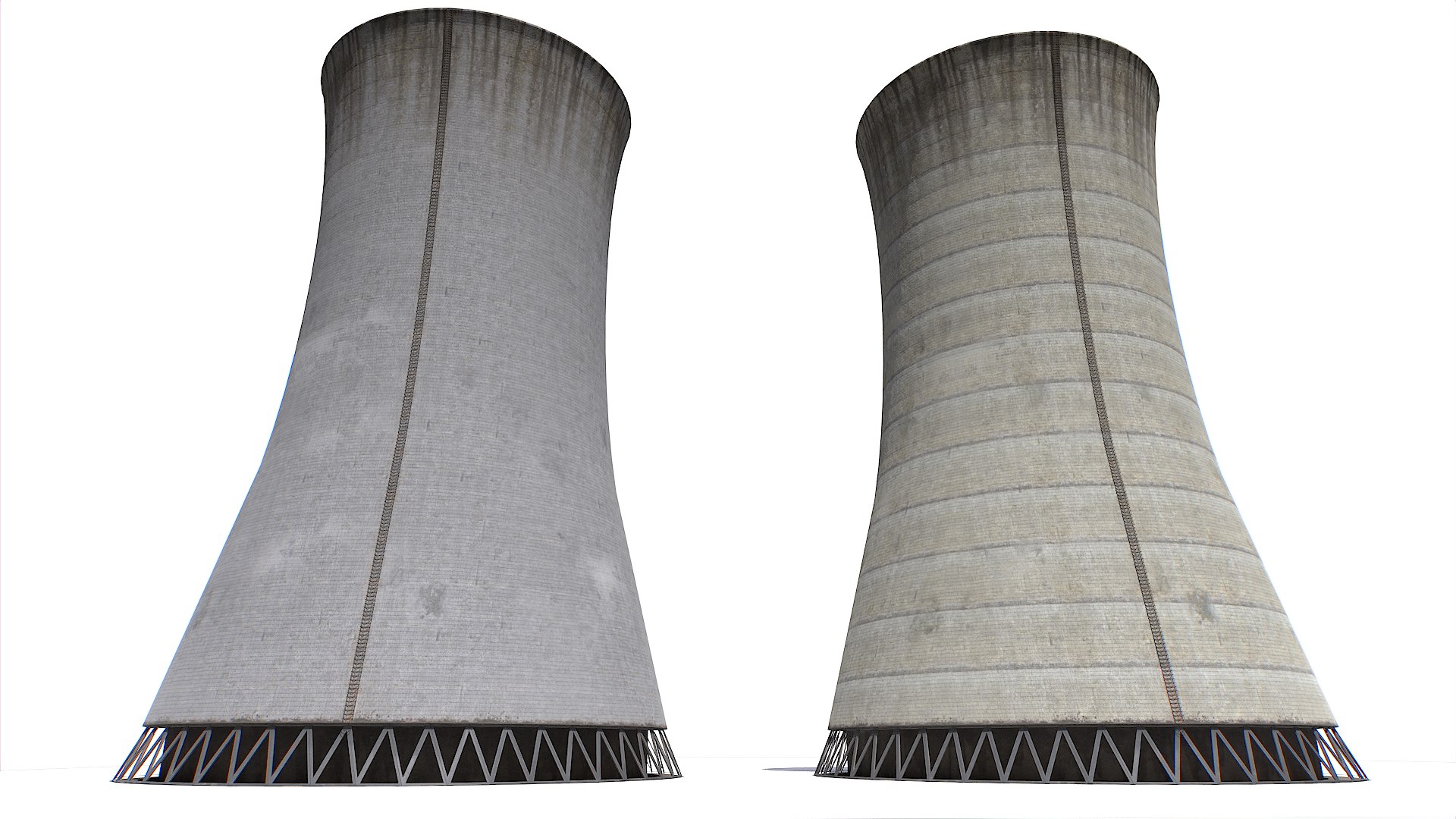 Cooling Tower Pack 3D - TurboSquid 2265474