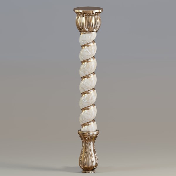 3D egyptian column - TurboSquid 1507235