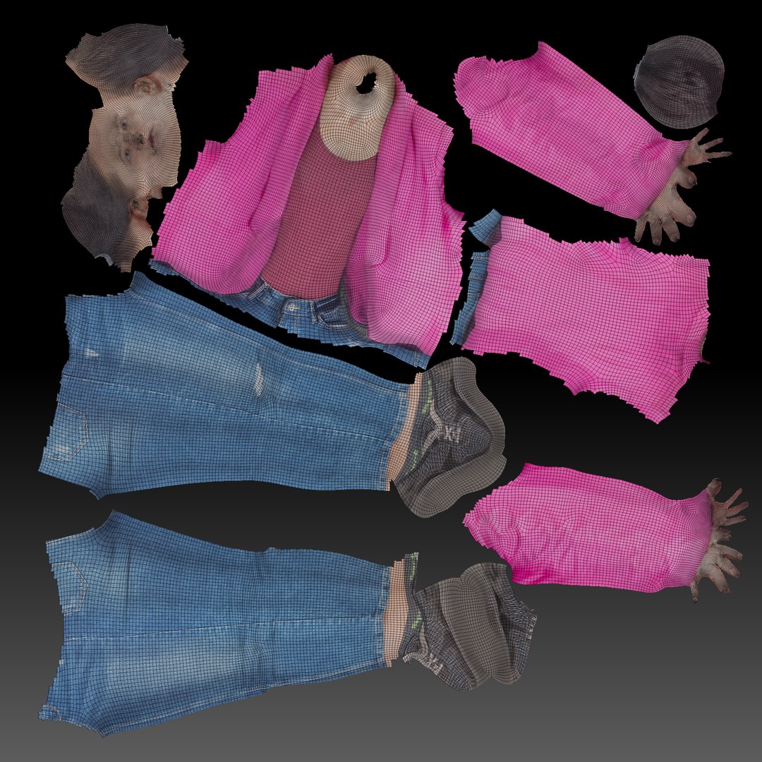 Photogrammetry Animation Ready Woman 3D Model - TurboSquid 1594467