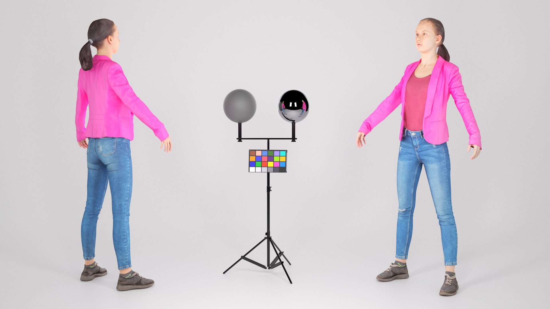 Photogrammetry Animation Ready Woman 3D Model - TurboSquid 1594467
