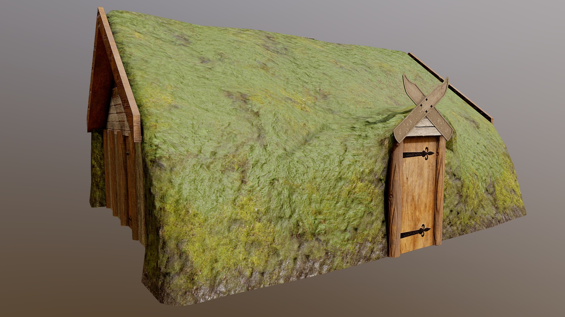 House Turf Iceland 3D Model - TurboSquid 1677618