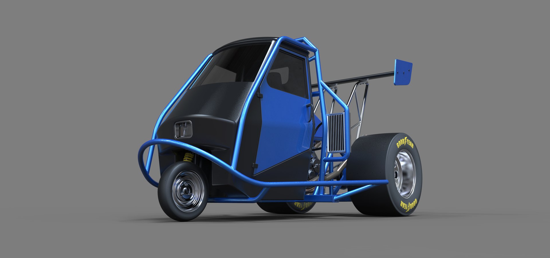 3D Drag Dragster Concept Model - TurboSquid 1632919