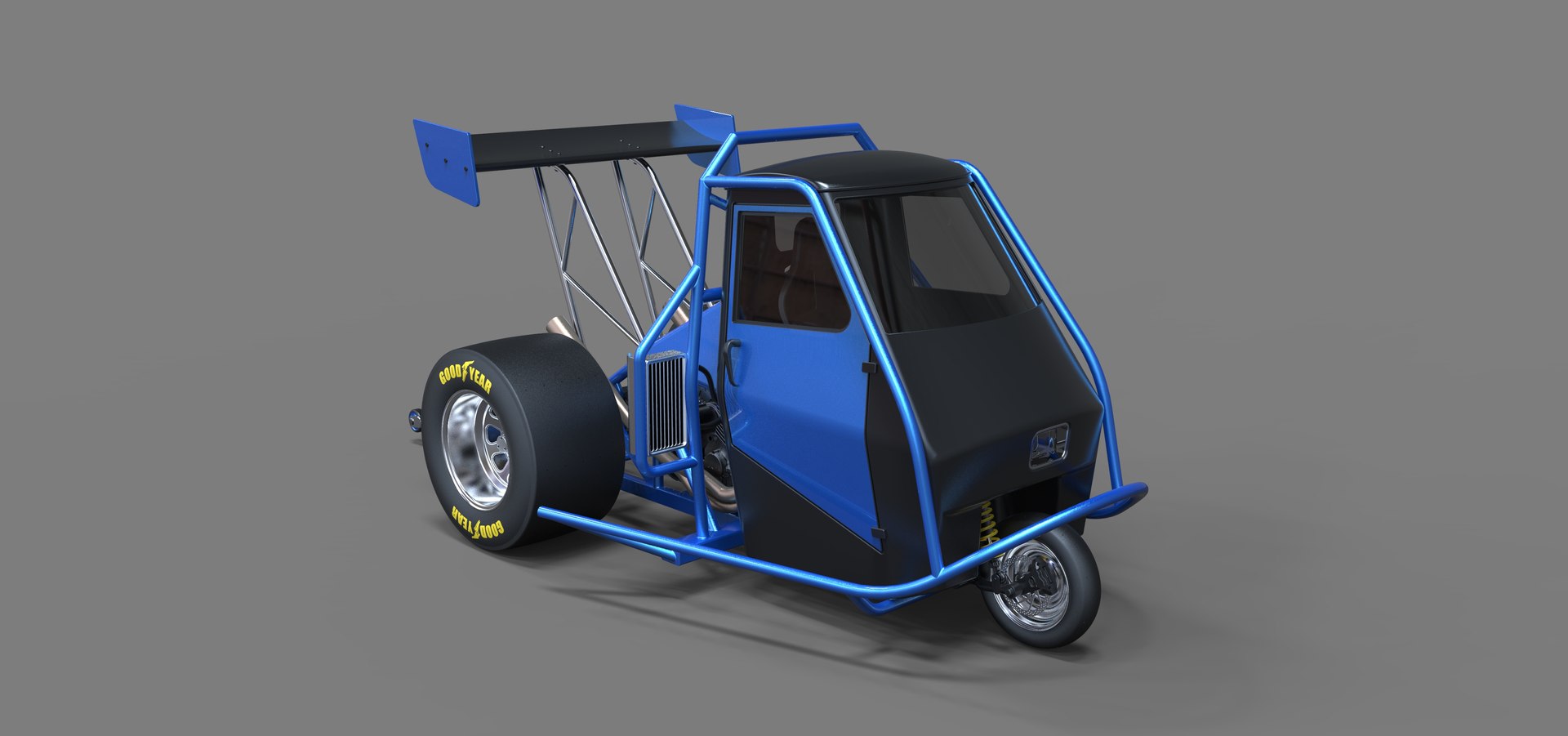 3D Drag Dragster Concept Model - TurboSquid 1632919