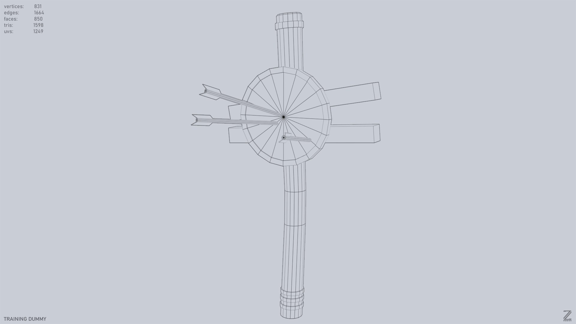 3D Training Dummy - TurboSquid 2220083