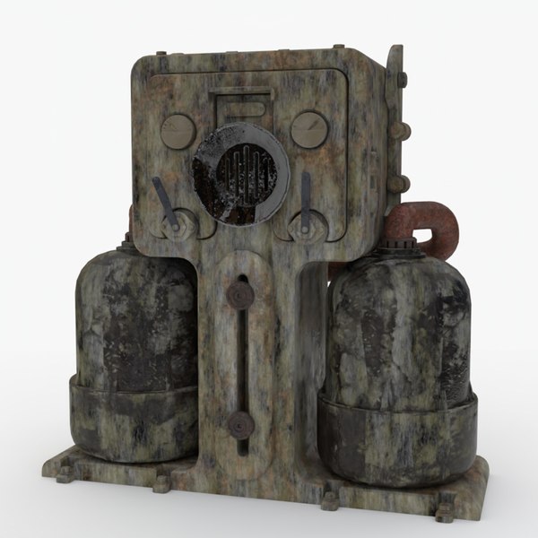 Old Rusty Transformer 3D 모델 - TurboSquid 2011232